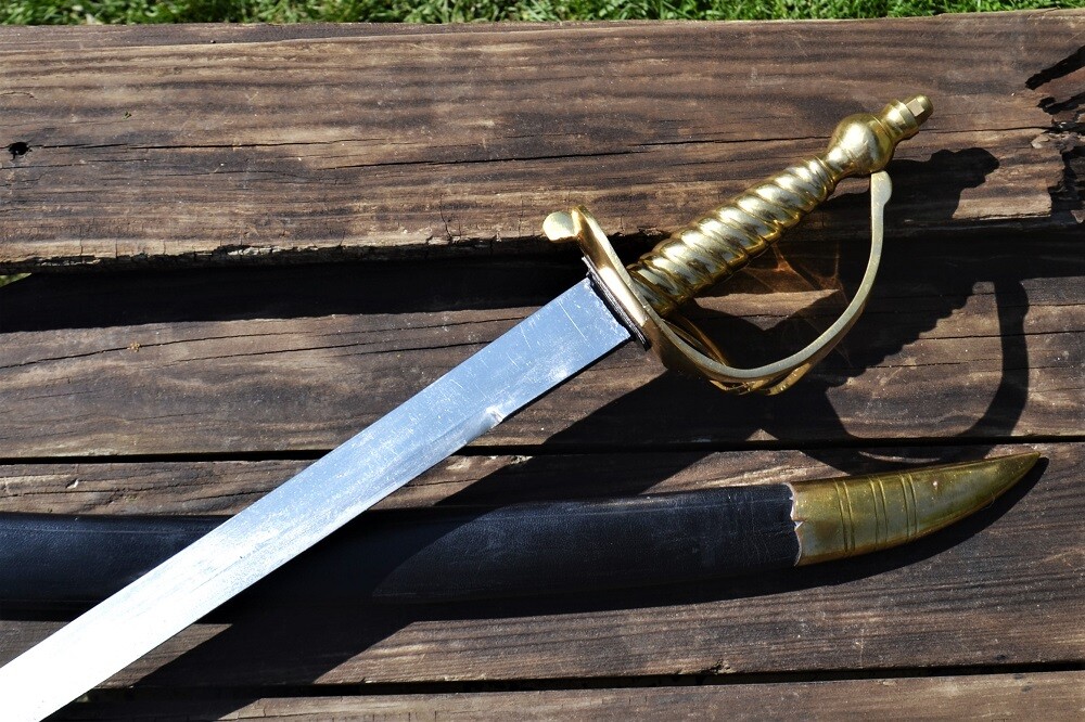 Bunker Hill Sword Replica - Saber - Revolutionary War - 1776 - Colonial ...