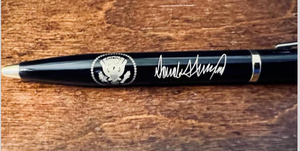 President Seal White House Notebook Donald Trump Signature Presidential ...