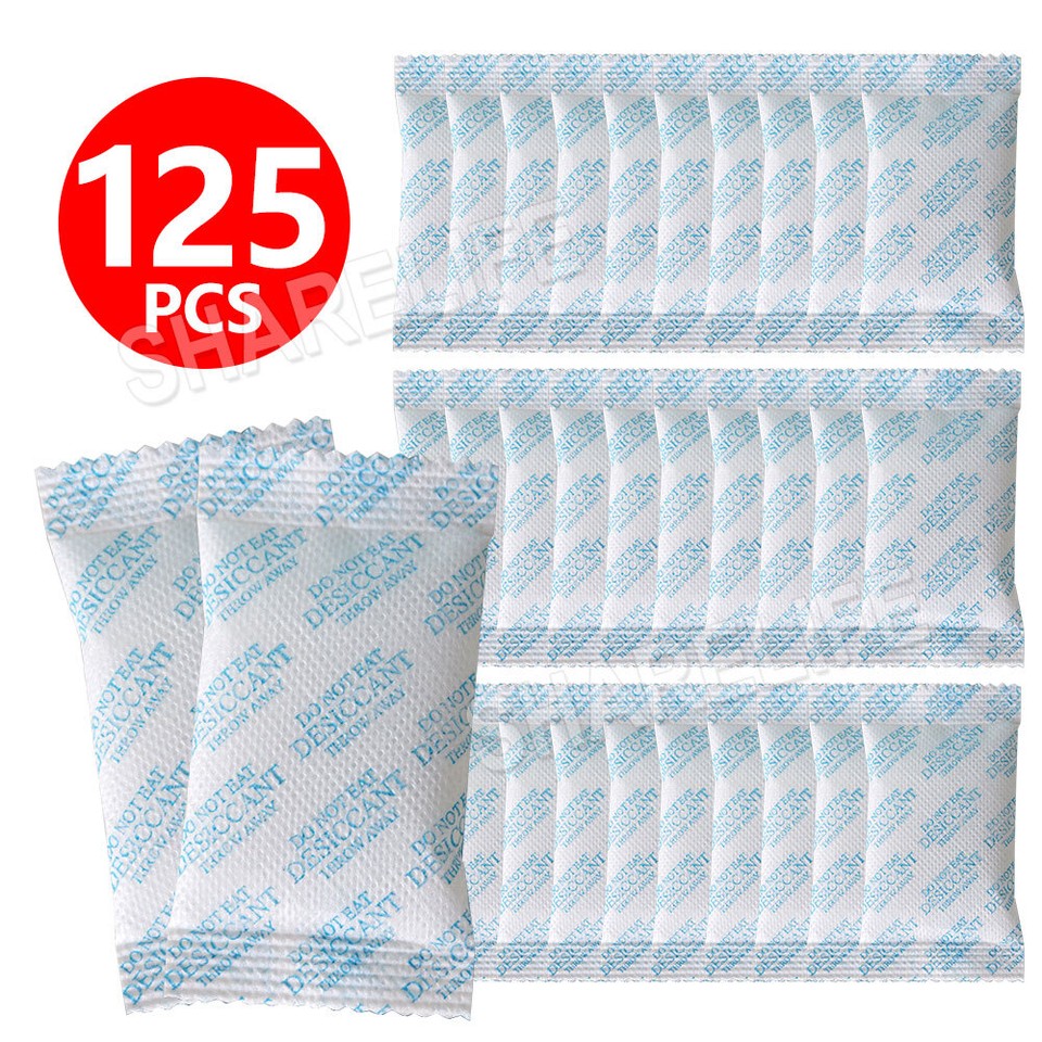 10gram Reusable Silica Gel Packets Desiccant Moisture Absorber Packs ...