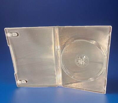 14mm Standard DVD Cases Clear Wholesale Lot of 15 | eBay