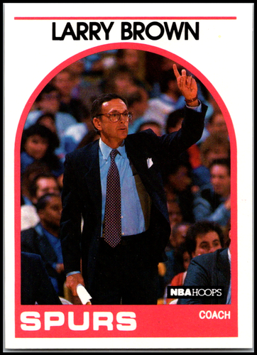 1989 NBA Hoops #102 Larry Brown - FREE SHIPPING! | eBay