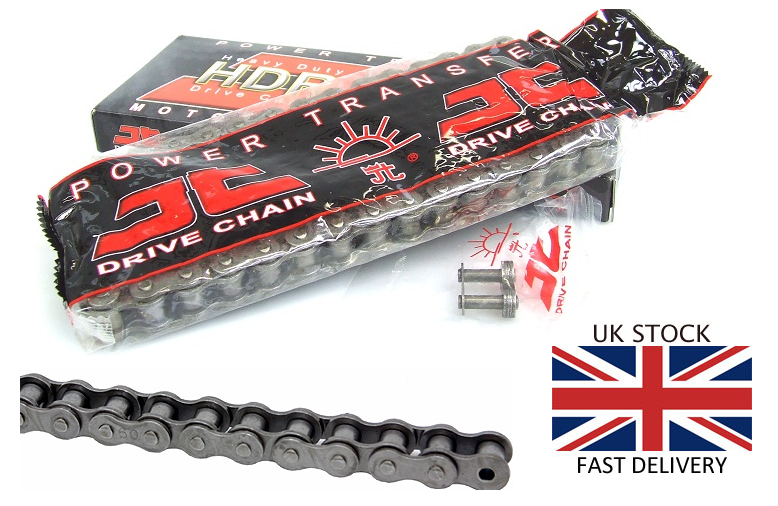 JT Heavy Duty Motorcycle Chain - Yamaha YBR125 Custom 2008 - 2015 428 ...