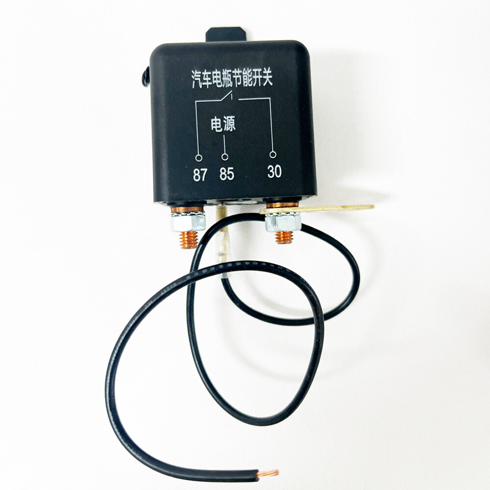 Wireless Dual Remote Car Battery Disconnect Relay Master Kill Cut-off ...