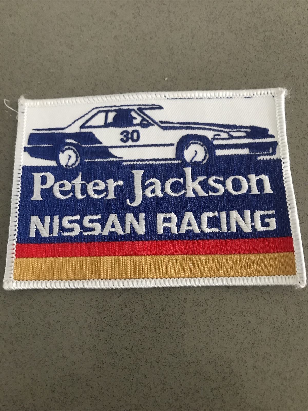 Peter Jackson Nissan Racing Bathurst 1000 Sew On Badge | eBay Australia