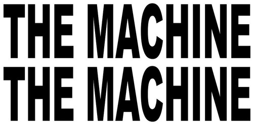 auto207 THE MACHINE Rebel American Motors Logo Die Cut Vinyl Decal ...