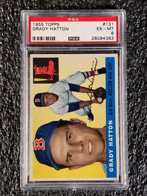 1955 Topps Baseball #131 Grady Hatton PSA 6 | eBay
