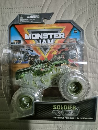 Monster Jam Soldier of Fortune Ghost Series Brand New | eBay