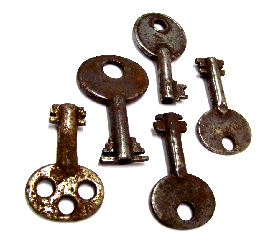 ASSORTED KEYS (BX141) 5 VINTAGE KEYS / GREAT VARIETY | eBay