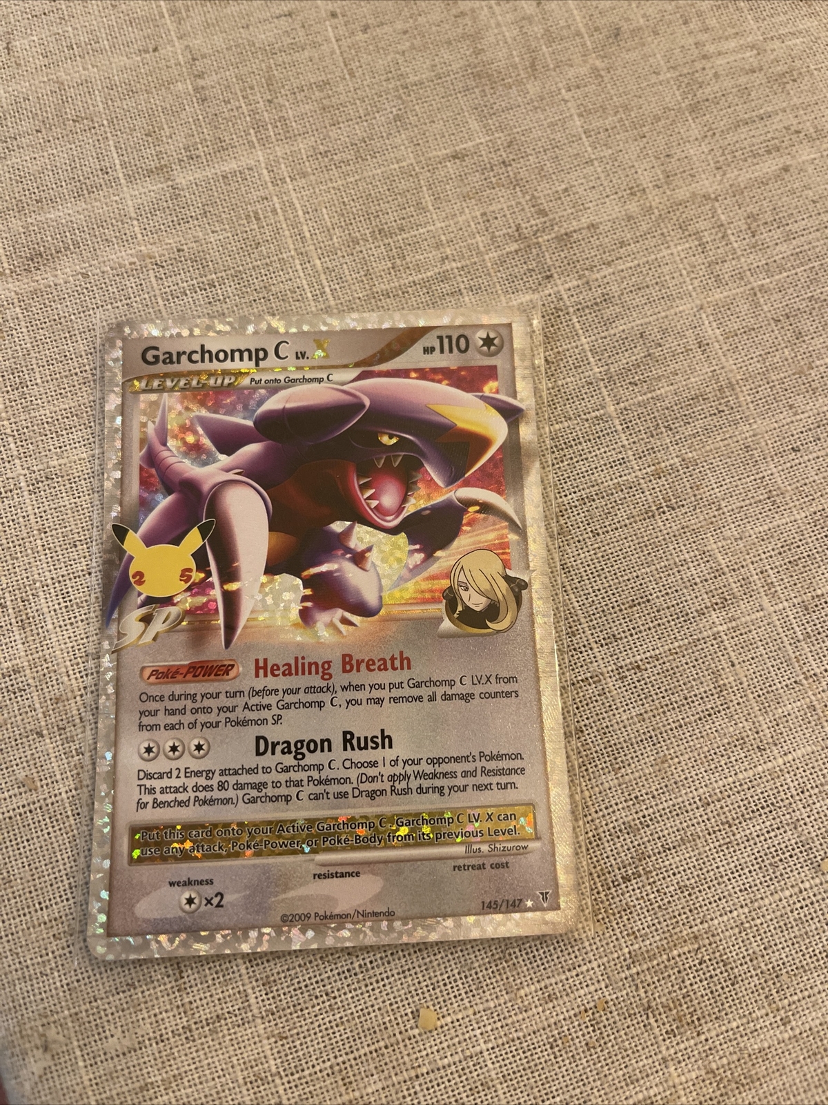 Garchomp Lv. X 145/147 - Pokemon TCG Celebrations (2021) - Holo Ultra ...