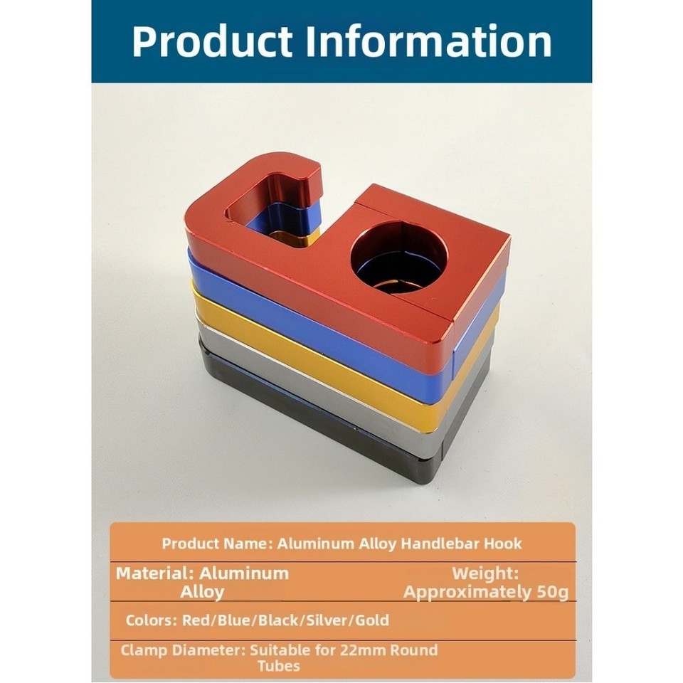 Handlebar Hook Multifunctional Hook LED Sensor Lighting Phone Holder ...