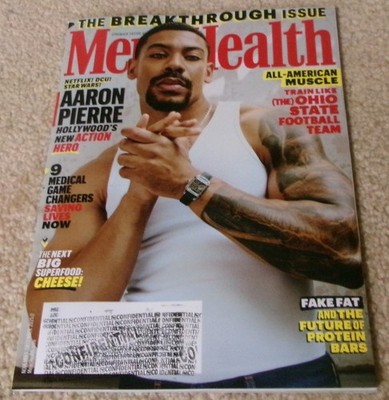 MEN'S HEALTH MAGAZINE NOVEMBER DECEMBER 2025 AARON PIERRE OHIO STATE ...