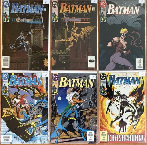 Batman #477 (VF+), 478 (NM-), 479 (NM-), 481 (NM+), 482 (VF/NM), 483 ...
