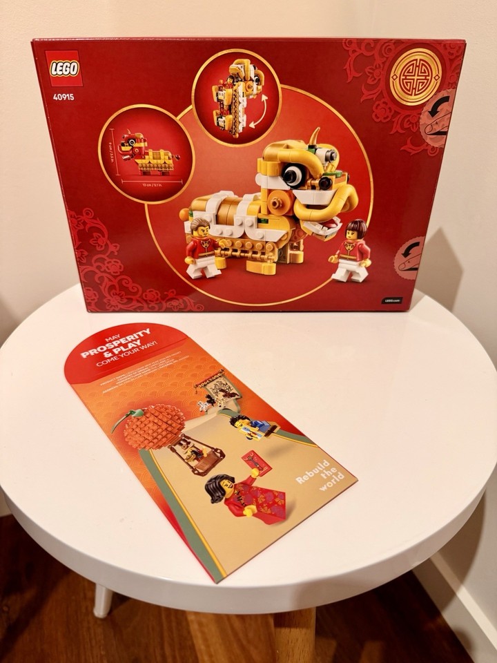 LEGO 40915 Lunar New Year Lion Dance- BRAND NEW / SEALED | eBay Australia
