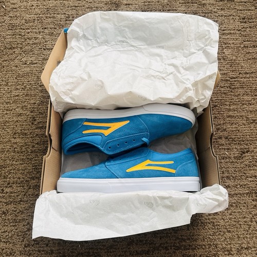 BRAND NEW Lakai Griffin Men’s 10 Skate Shoes - Moroccan Blue Suede w ...
