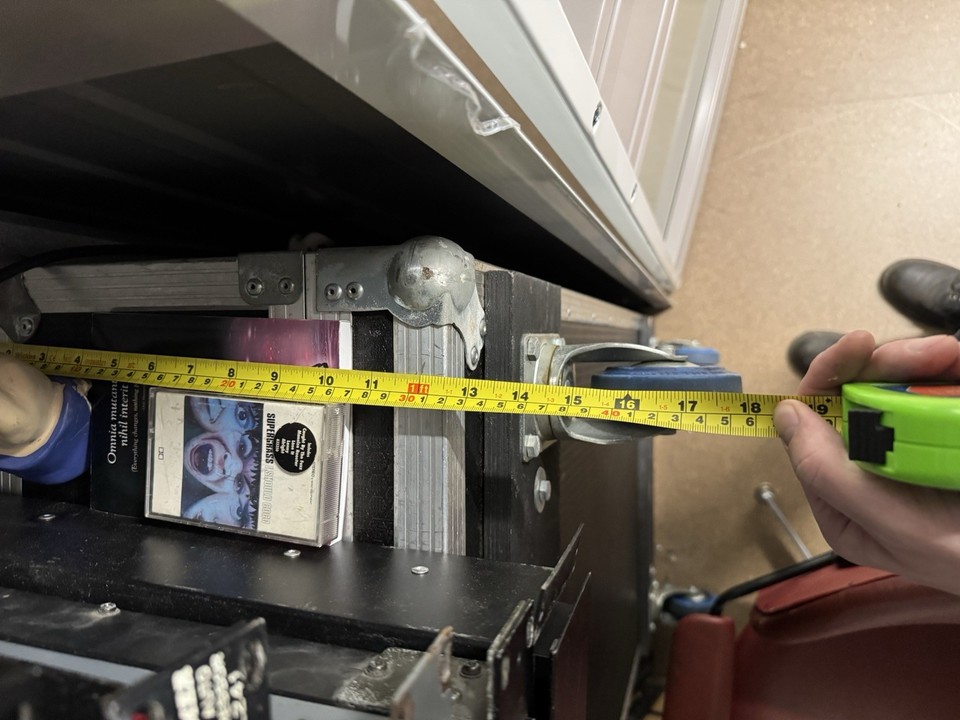 Large custom wheeled flight case - fits Fender Rhodes Mark II 73 | eBay UK