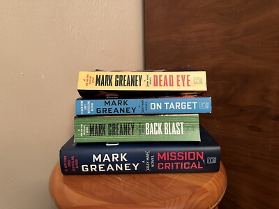 Mark Greaney Book Lot of Eleven Hardcover and Paperback Gray Man Series ...
