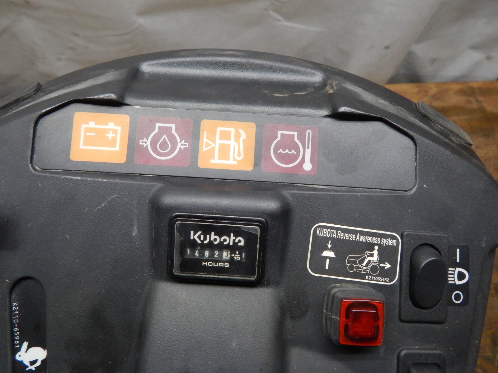 Kubota G2460G Dash Panel Assembly K2120-57110 | eBay