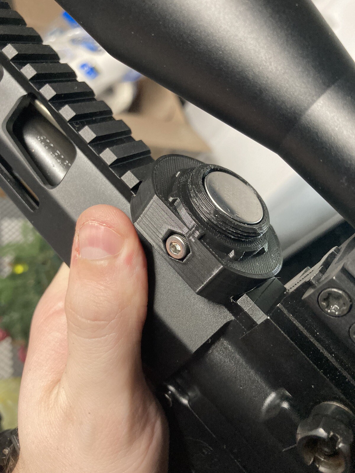 Picatinny Rail Battery Holder | eBay