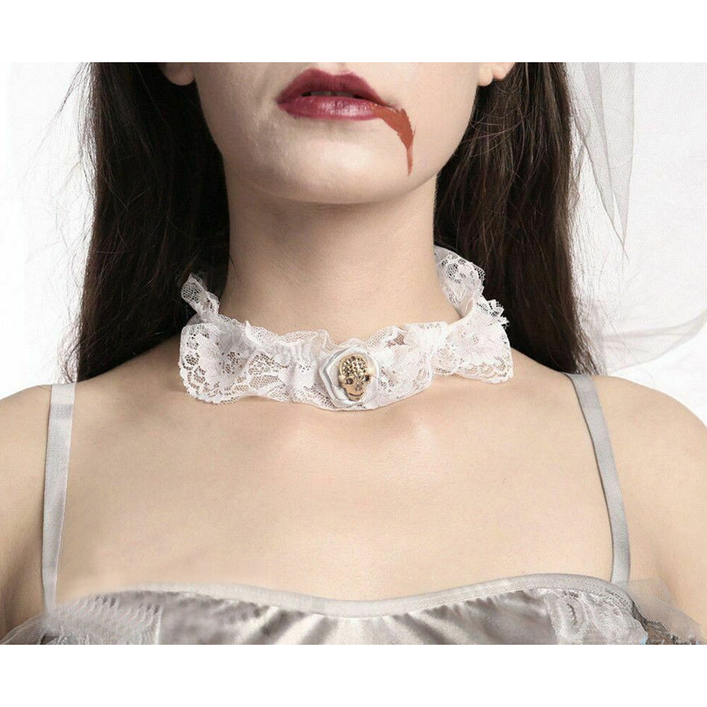 Halloween Zombie Corpse Bride Fancy Dress Lady Princess Vampire Cosplay ...