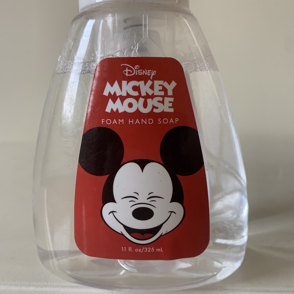 3 NEW RARE Mickey Mouse Foam Foaming Hand Soaps 11 Ounces Each Disney ...