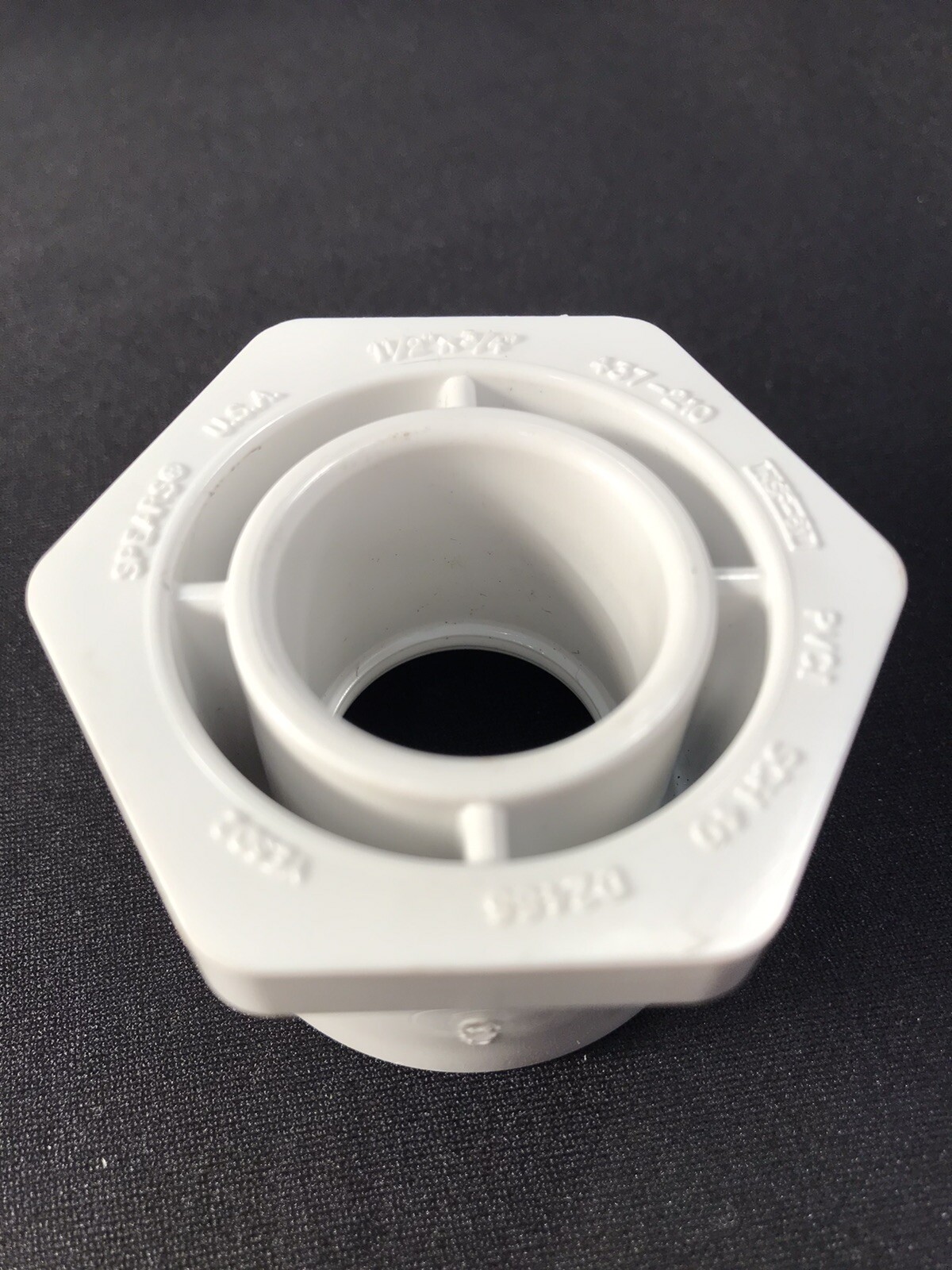 Spears Bushing PVC Schedule 40 1-1/2" x 3/4" Spigot x Socket 437-210 | eBay