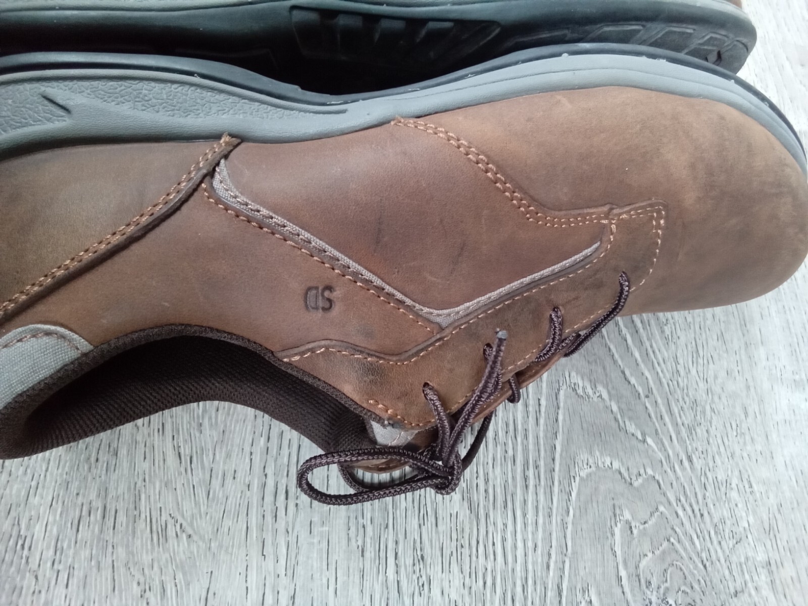 Red Wing Mens Brown Leather Steel Toe Work Shoes 6708 Size 10d VGUC for ...