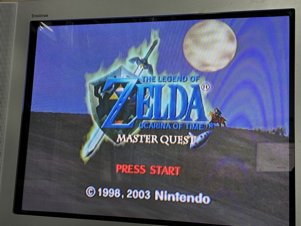 Korean The Legend of Zelda Ocarina of Time Nintendo GameCube GC Korean ...