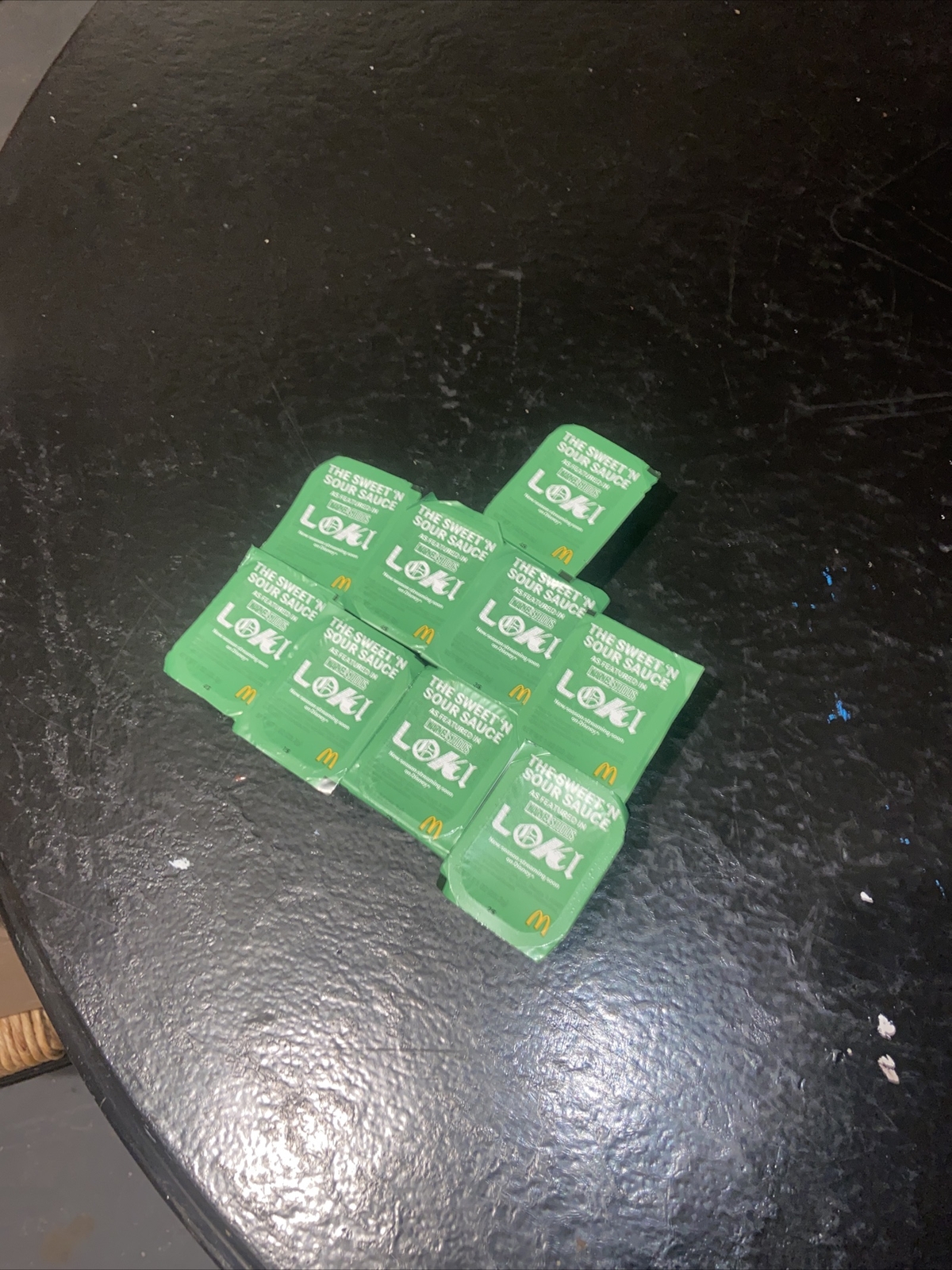 McDonald's Marvel Loki sweet & sour sauce (9) | eBay