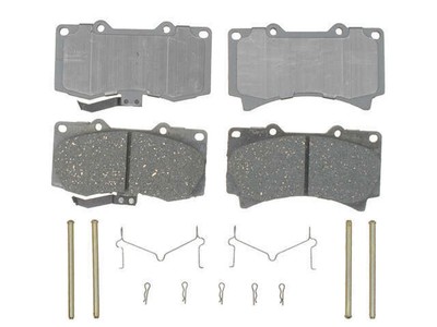 For 2009-2010 Hummer H3T Brake Pad Set Front AC Delco 44345CDSS Silver ...