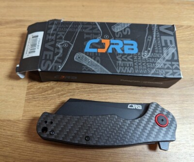 CJRB CUTLERY Folding Knife Crag J1904-BCF AR-RPM9 Powder Steel Black ...