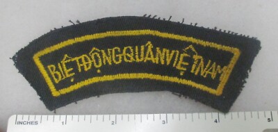 BIET DONG QUAN VIETNAM - ARVN RANGER TAB PATCH Vintage Local Made ...