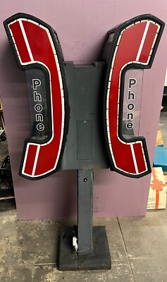 RARE - Vintage Double Southwestern Bell Telephone Pay Phone Booth ...