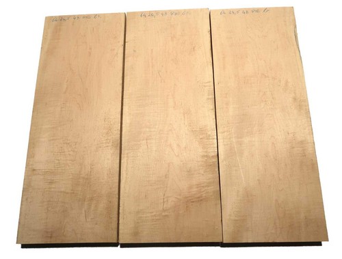 1x Ahorn Riegel Maple Holz Riegelahorn curly 64x24,5cm x 48mm | eBay