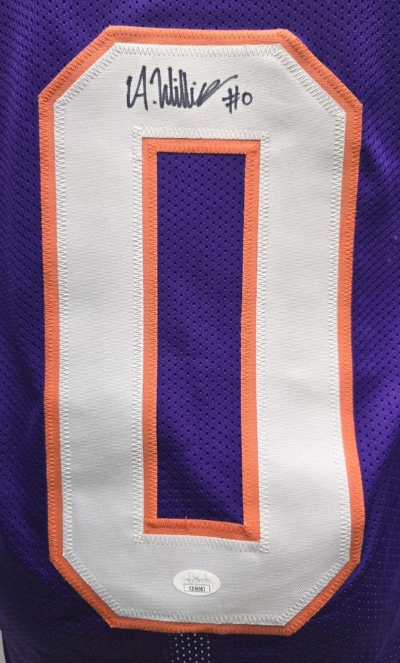 Antonio Williams Signed Jersey Clemson Tigers XL Autograph Football JSA ...