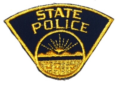 OHIO STATE POLICE OH Sheriff Police Patch STATE SEAL VINTAGE OLD MESH ...