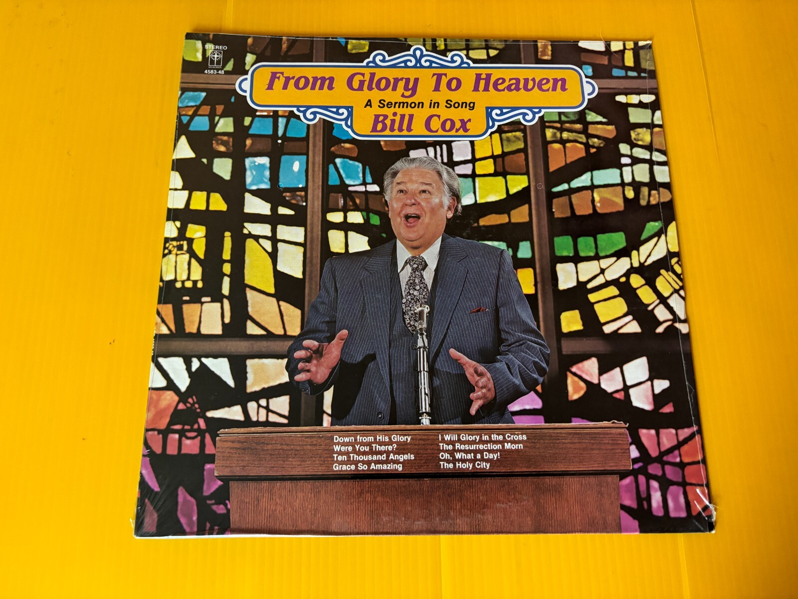 Bill Cox From Glory To Heaven Brand New Sealed gospel LP 1983 Broadman ...