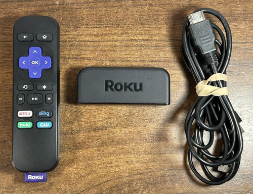 Roku Express 3900X HD Streaming Player & Controller Tested Working | eBay