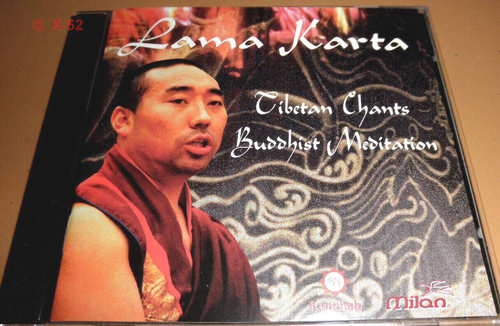 Lama Karta CD Tibetan Chants Buddhist Monk Meditation Vocal Buddha ...