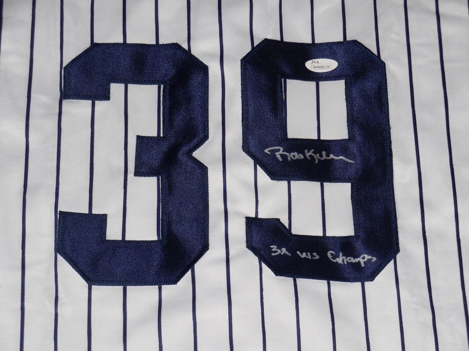 ROBERTO KELLY AUTOGRAPHED CUSTOM JERSEY (NEW YORK YANKEES) - JSA COA ...