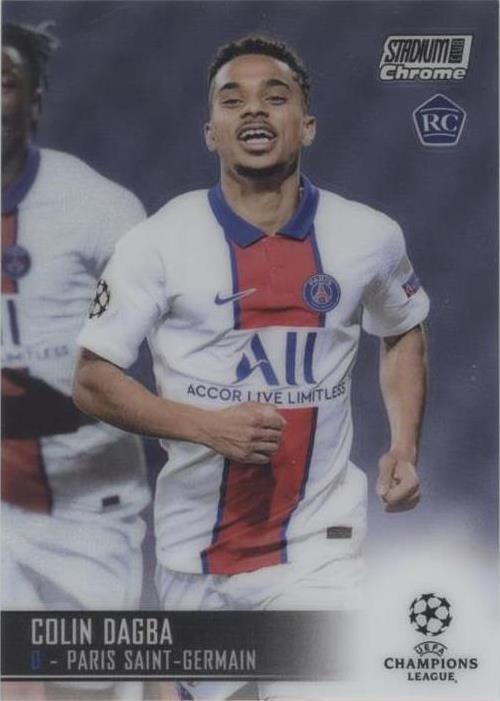 2020-21 Topps Stadium Club Chrome UCL - Colin Dagba #91 (RC) for sale ...