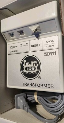 LGB G Scale 50111 6 Amp 120V A/C Transformer | eBay