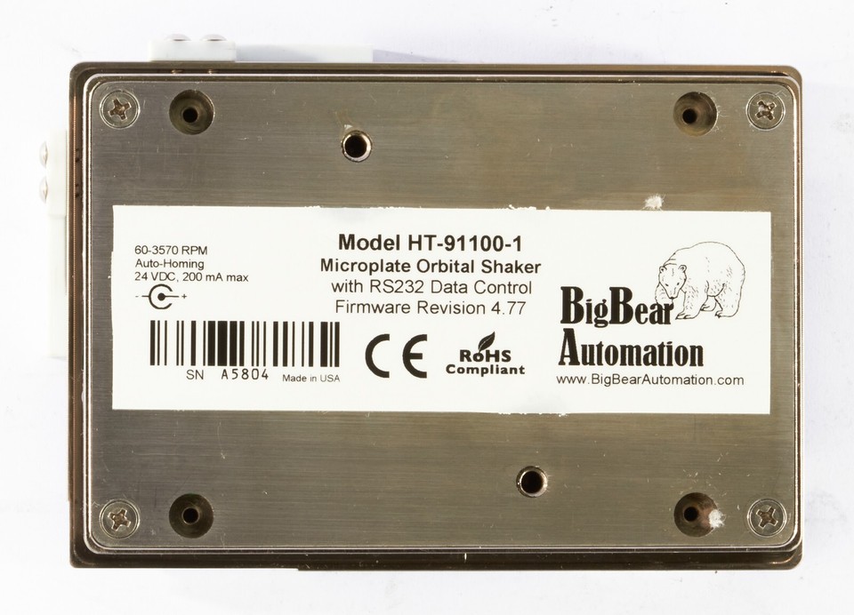 Big Bear Automation HT-91100-1 Microplate Orbital Shaker | eBay