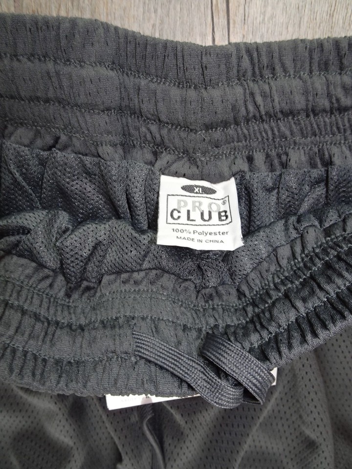 New Pro Club Mesh Shorts w/ Pocket - Charcoal Gray - L, XL, 2X, 3X, 4X ...