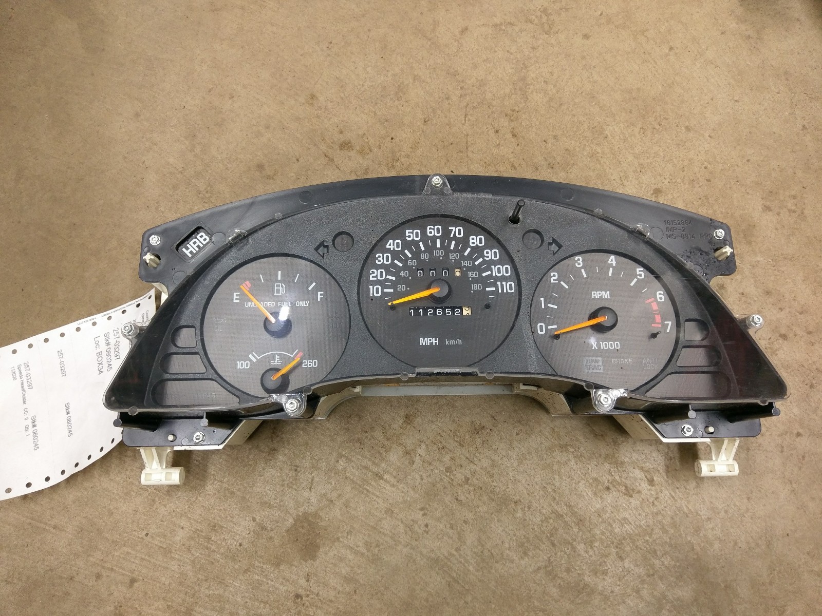 1999 Chevy Monte Carlo Speedometer | eBay