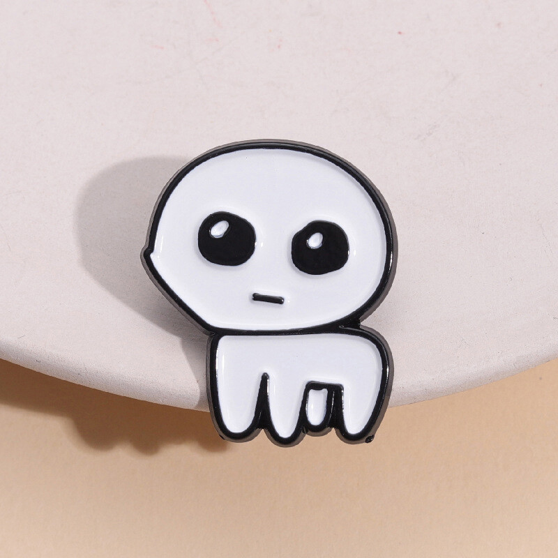 TBH Creature Cartoon Monster Autism Enamel Lapel Pin Introvert Patients ...