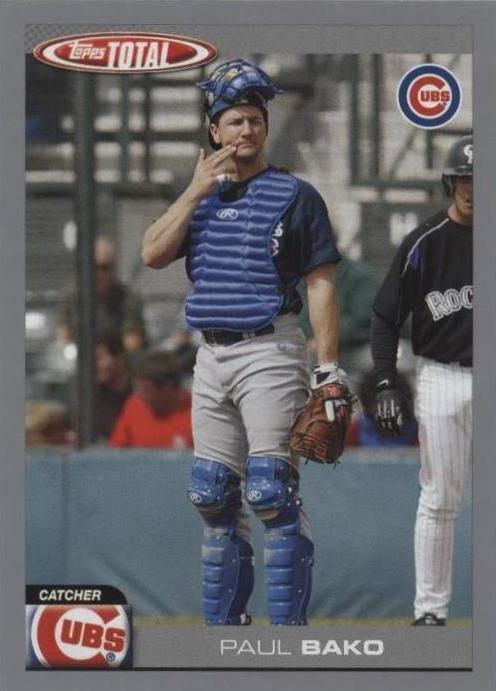 2004 Topps Total - Paul Bako #578 Silver for sale online | eBay