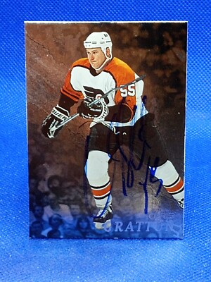 AUTOGRAPH AUTO Chris Gratton 1998-99 In The Game Be A Player #101 | eBay