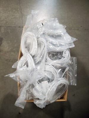 Lot of 50 CABLES TO GO 25 FOOT CAT6 CABLE WHITE CTG 27165 NEW AND ...