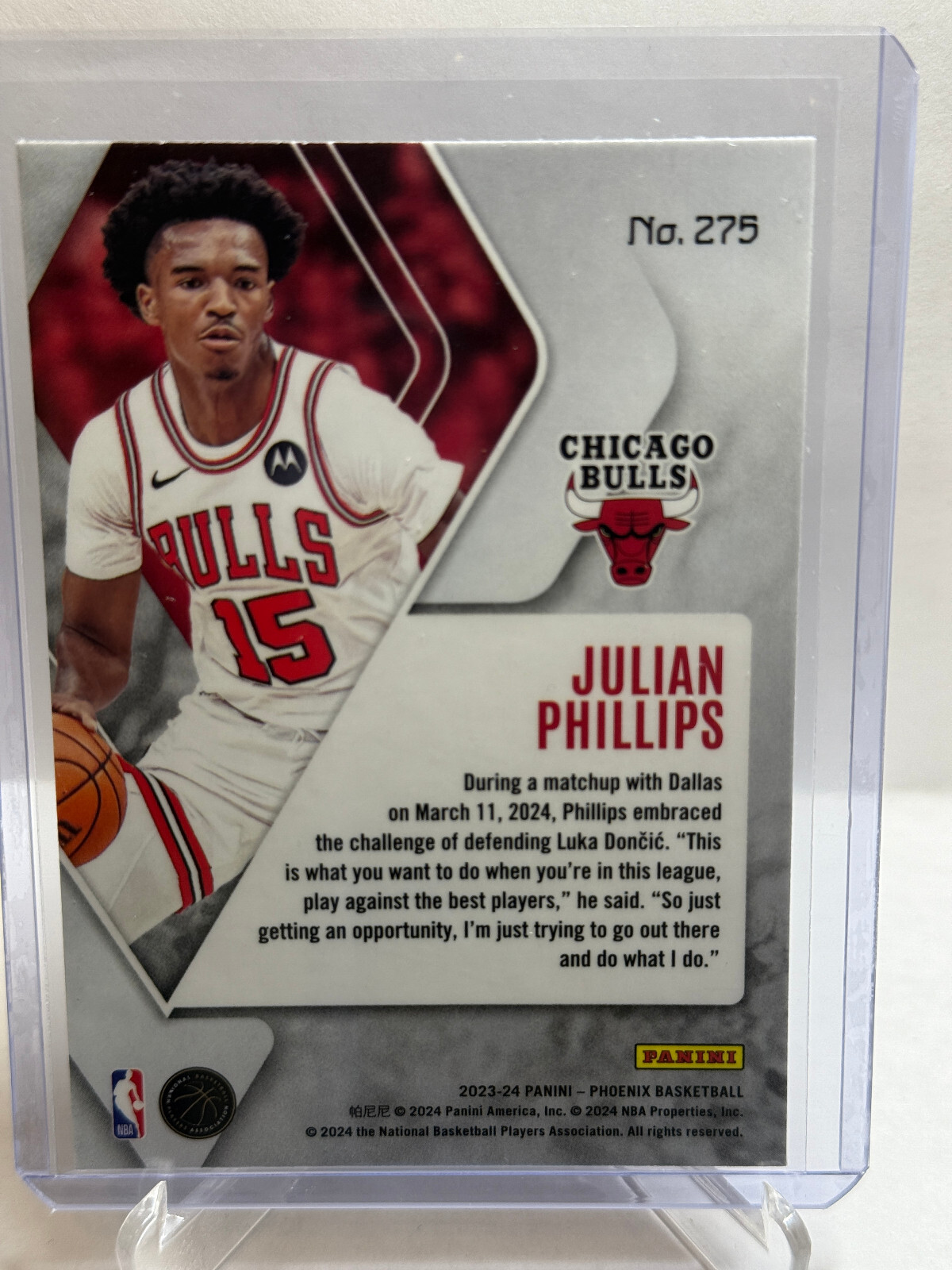 2023-24 Julian Phillips RC Panini Phoenix Teal Laser Rookie | eBay