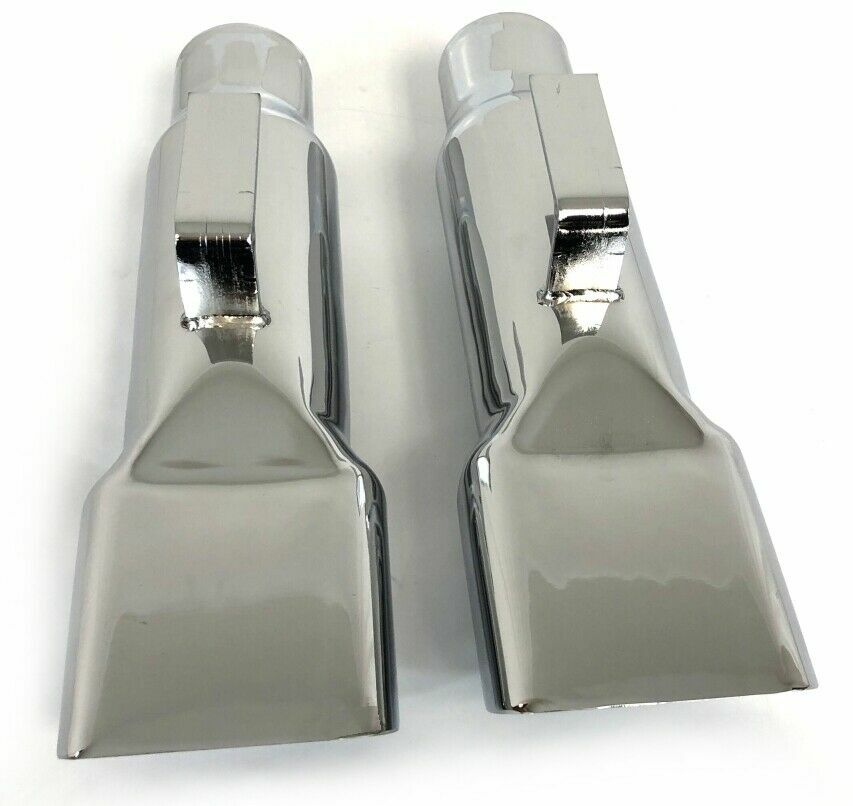 1968-70 Mopar Dodge Charger Chrome Exhaust Tips Extensions -Correct ...